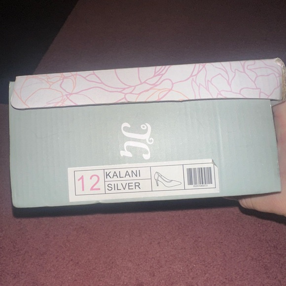 Shoes | Kalani Silver Heels | Poshmark